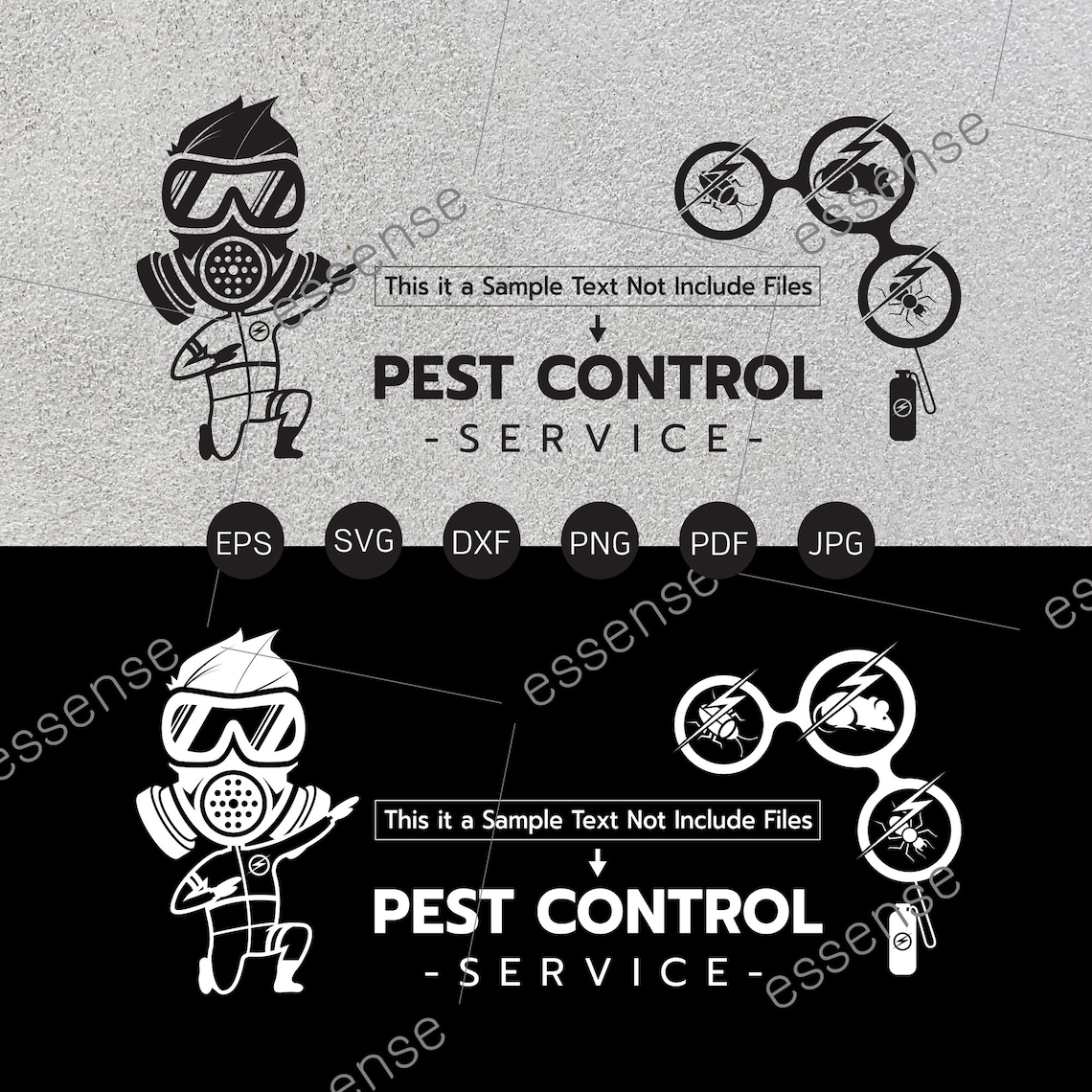 Pest Control Logo Svgpest Control Service Svgpest Control - Etsy