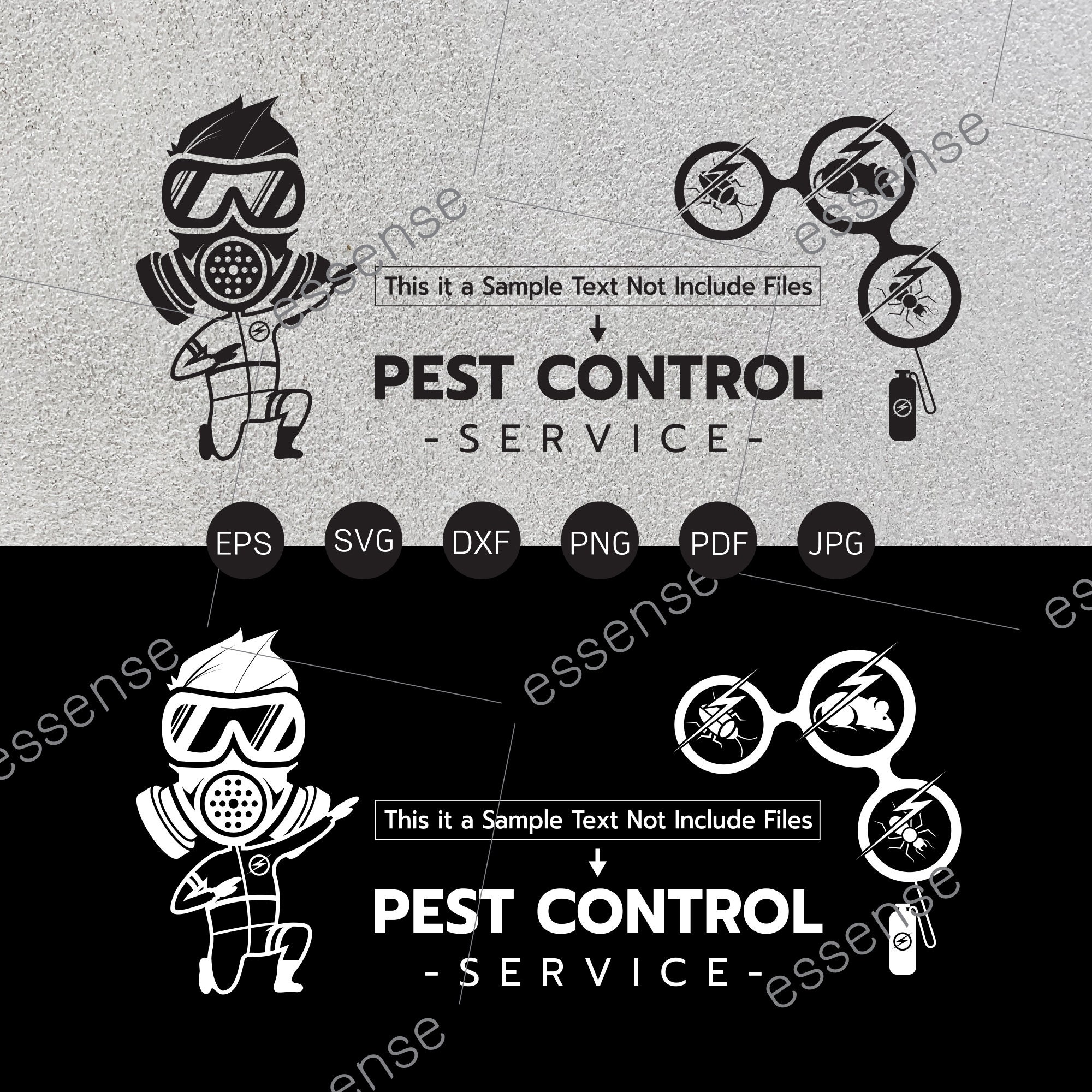 Pest Control Logo Svg,pest Control Service Svg,pest Control Business ...