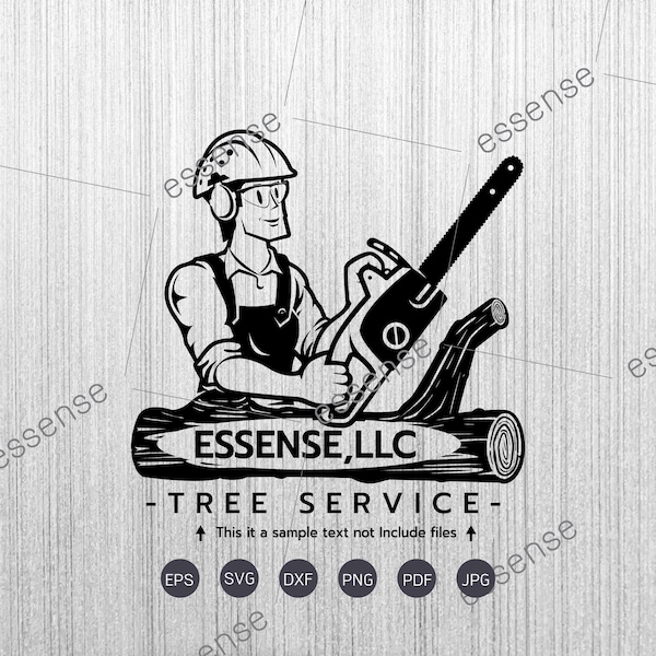 Tree Trimming Logo - Etsy