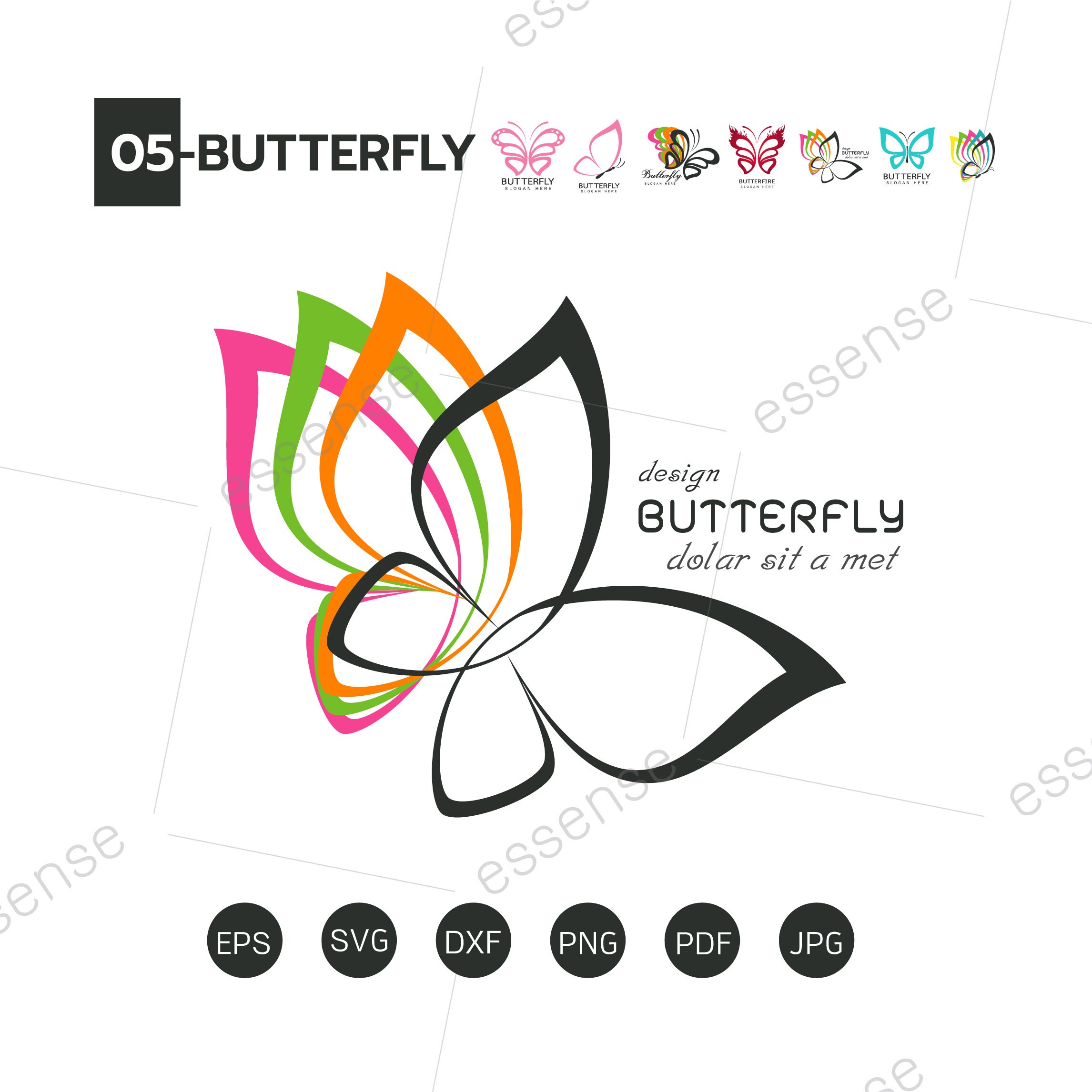 Butterfly Svg Filebutterfly Logo SVG Bundlebutterfly Cut - Etsy
