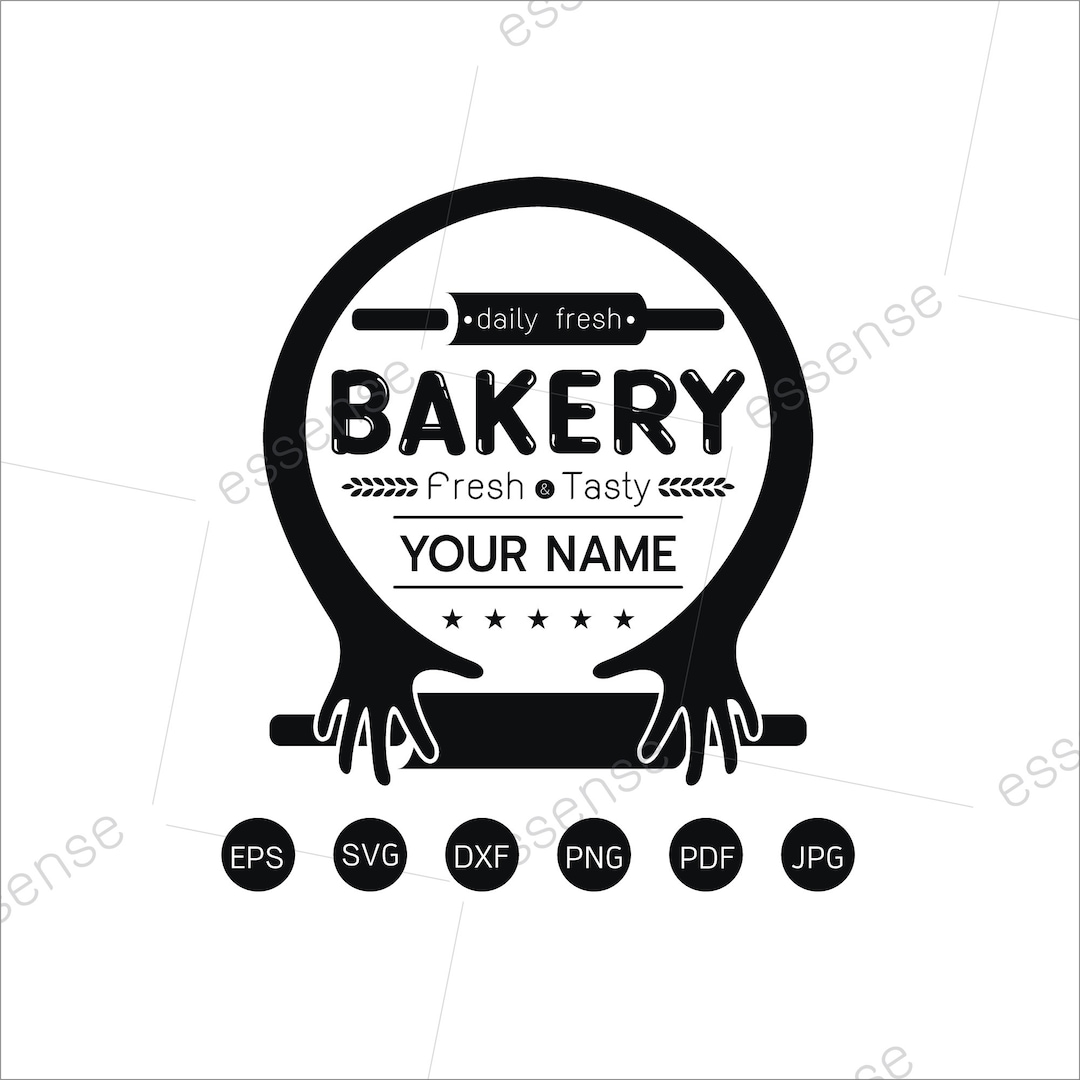 Homemade Bakery Svg,logo Bakery Shop Svg Files for Cricut ,bakery Logo ...