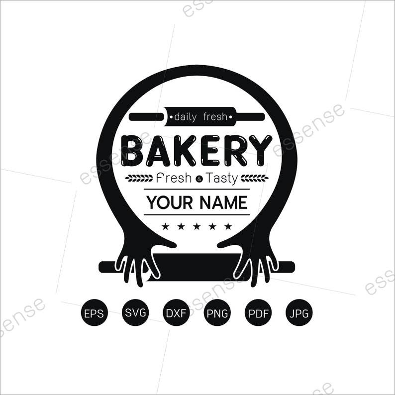 Homemade Bakery Svglogo Bakery Shop Svg Files for Cricut - Etsy