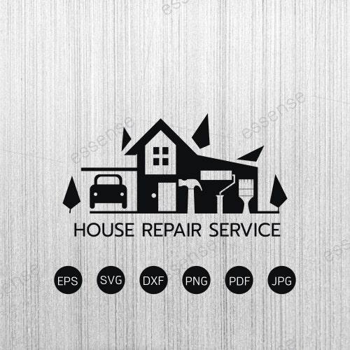 House Repair Serviceconstruction Building Worker Tool - Etsy