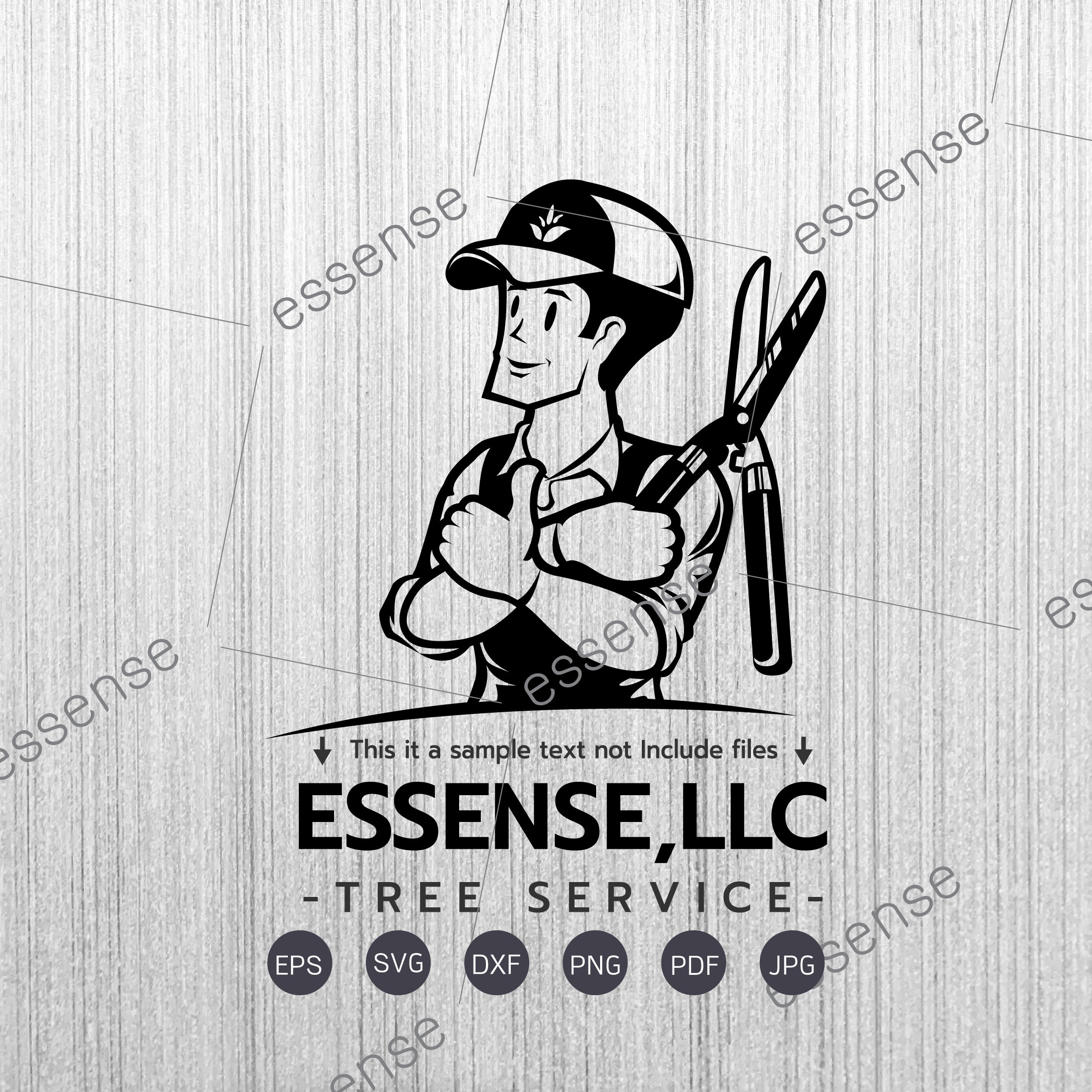 Tree Services Svgtree Services Logo Svglandscaping Svgtree - Etsy