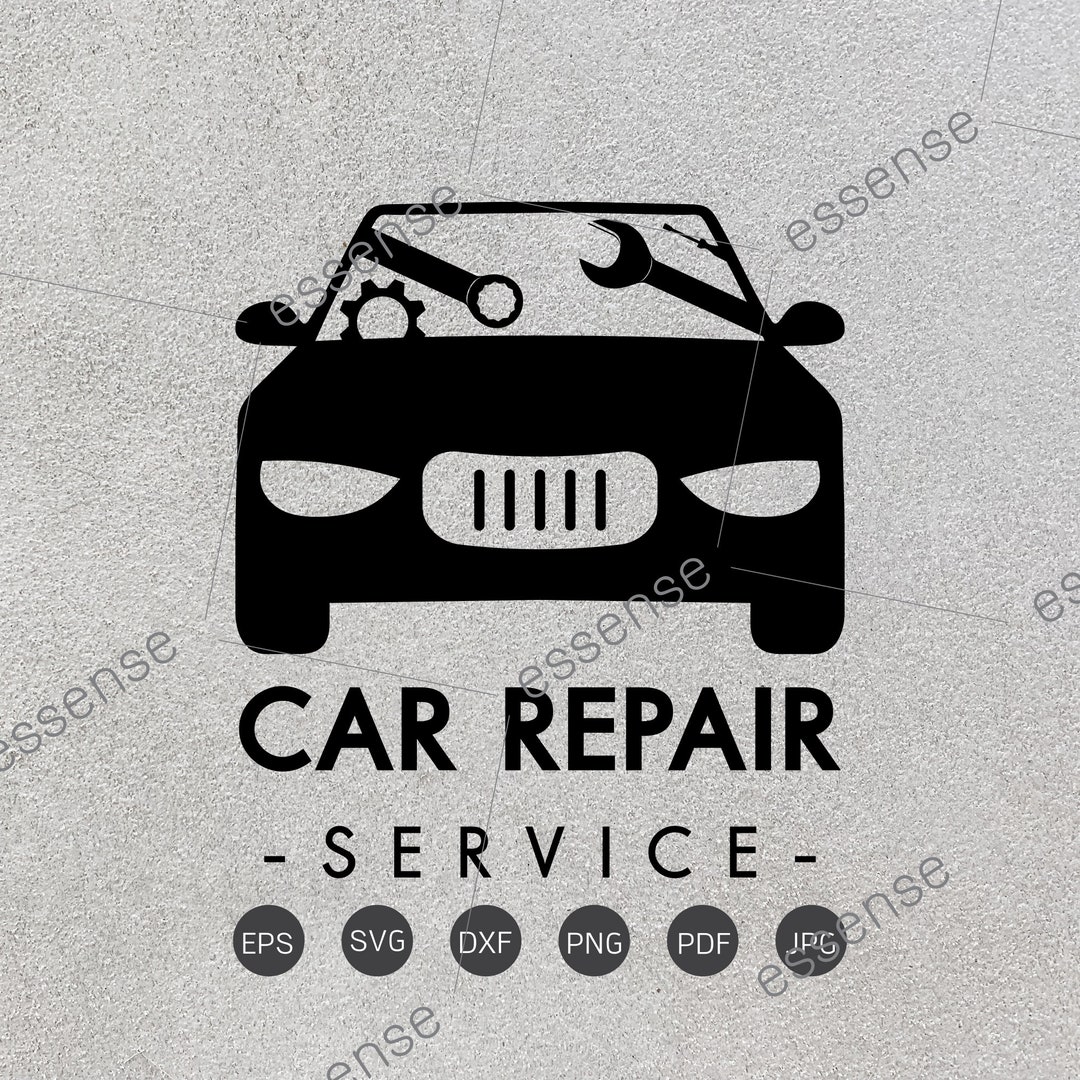Car Repair Svg,car Repair Service SVG for Cricut Silhouette,auto Car ...