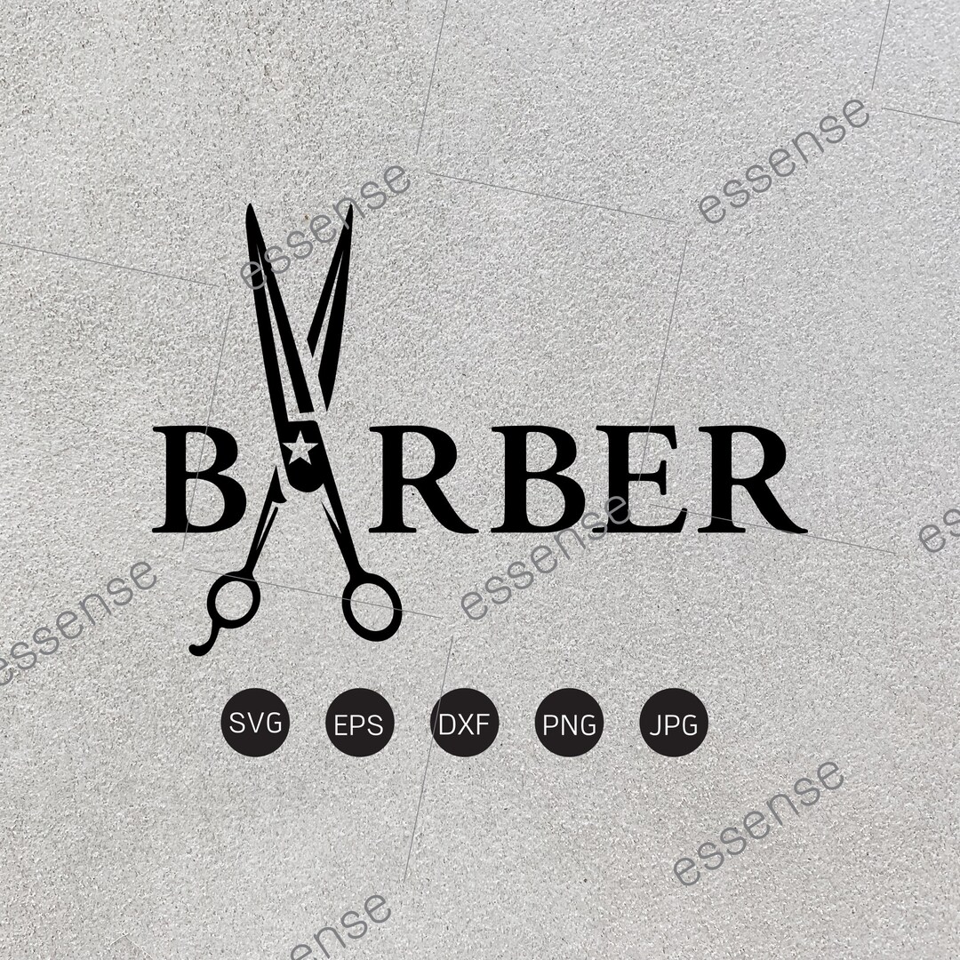 Barbershop Digital Downloads, Barber Svg, Barber Clipart Png ...