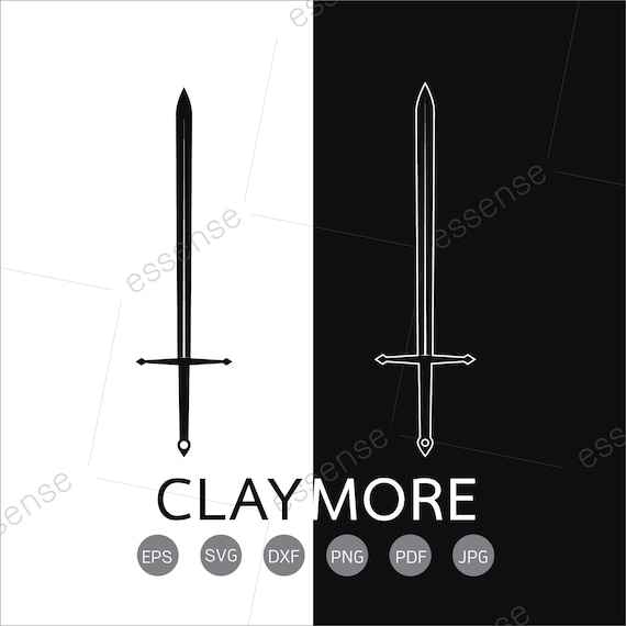 Scottish Claymore Sword Tattoo