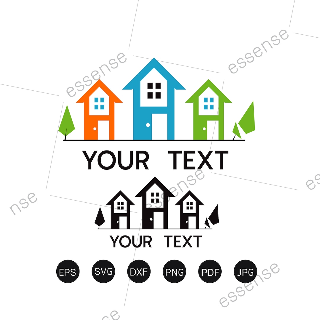House Svg, Home Svg, House Vector, Loft House Svg, House Silhouette Svg ...