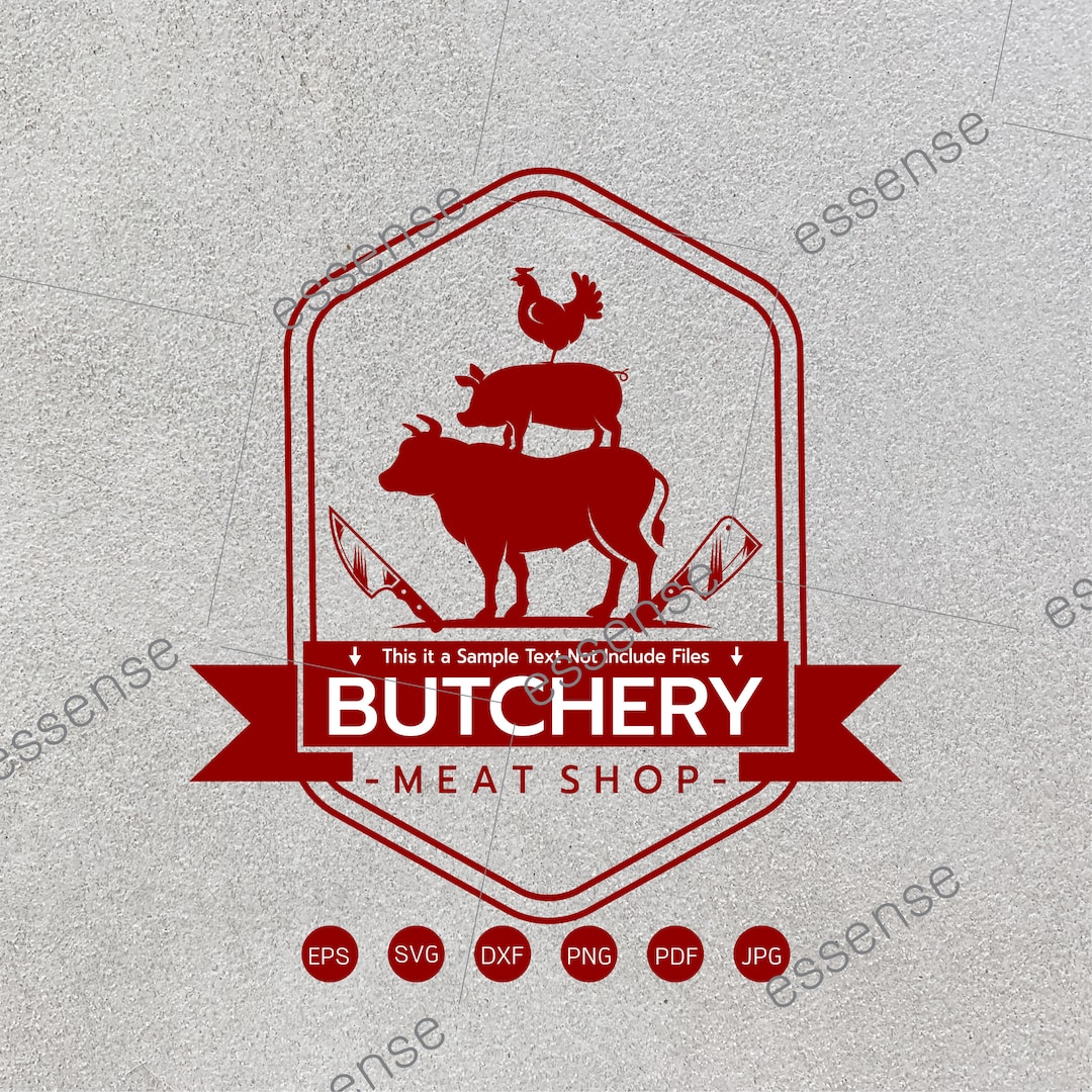 Butcher Svg,butcher Shop Svg,meat Svg,butcher Shop Silhouette Svg ...
