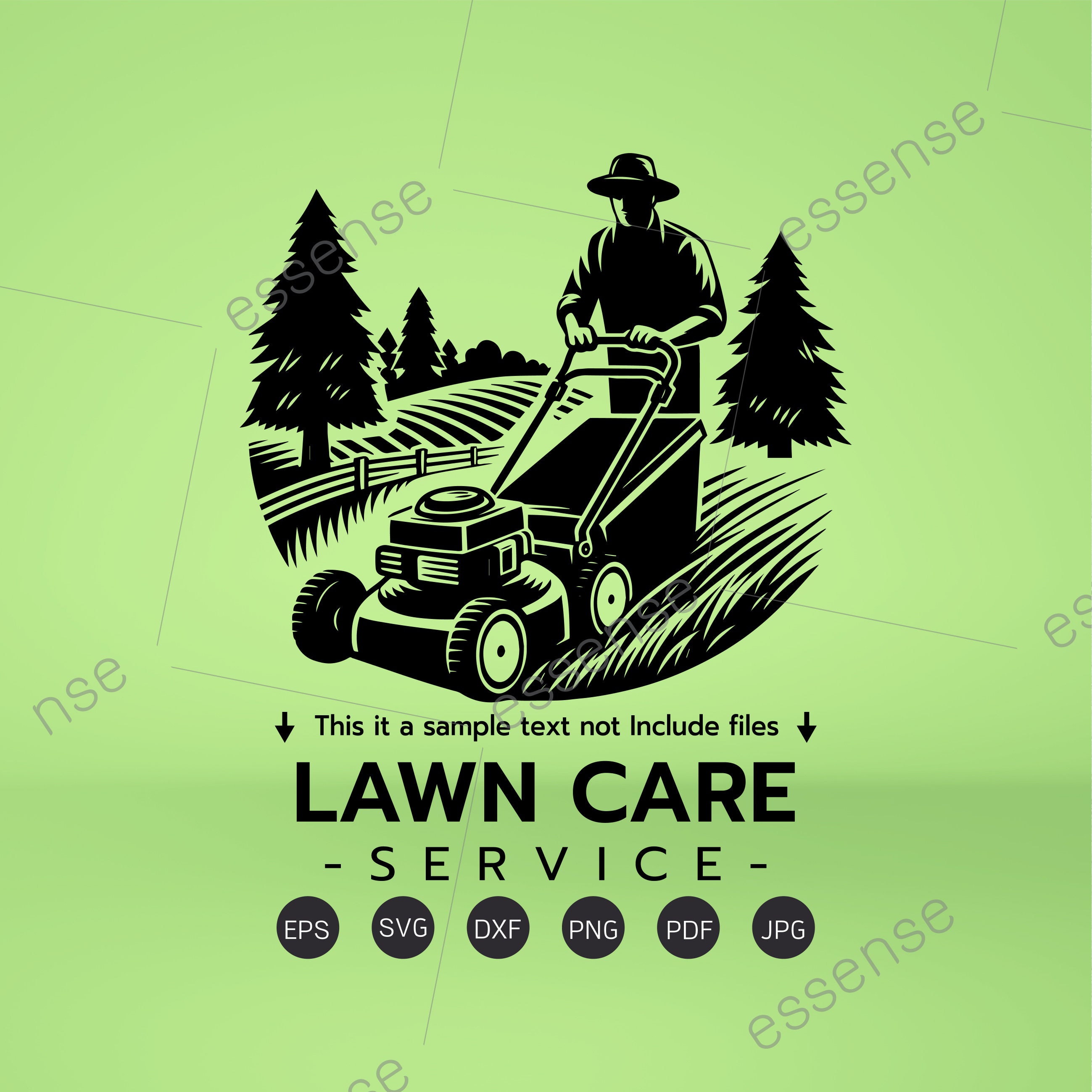 Lawn Mower Service Svg,landscaping Svg,lawn Mower Logo,lawn Care Files ...