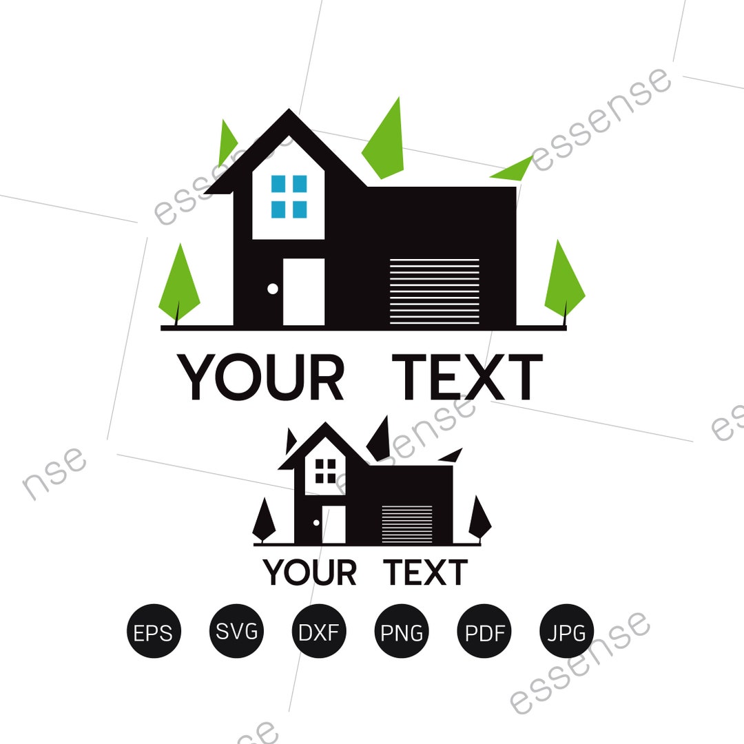 House Svg, Home Svg, House Vector, Loft House Svg, House Silhouette Svg ...