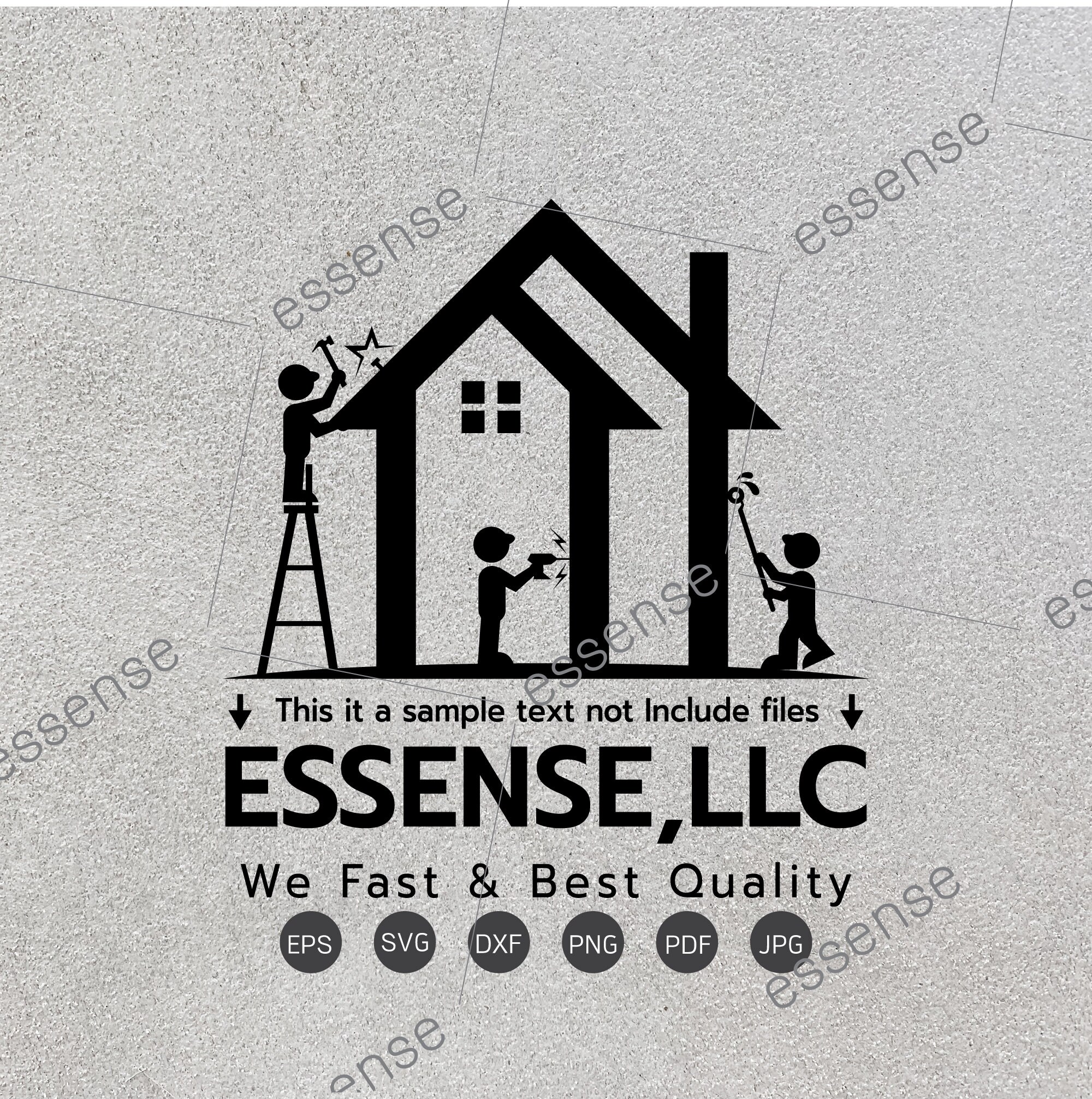 House Repair Service,construction Building Worker Tool Handyman Build ...
