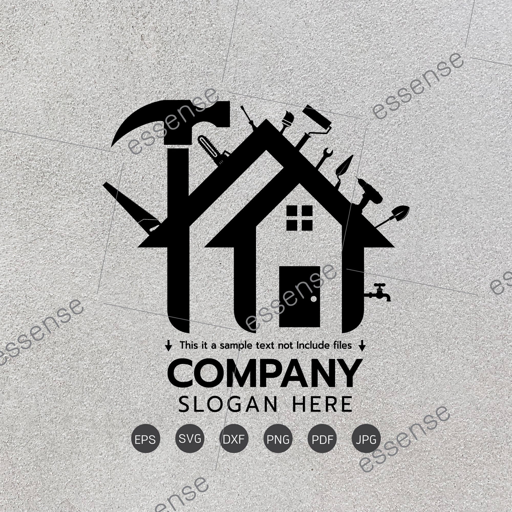 House Repair Serviceconstruction Building Worker Tool - Etsy