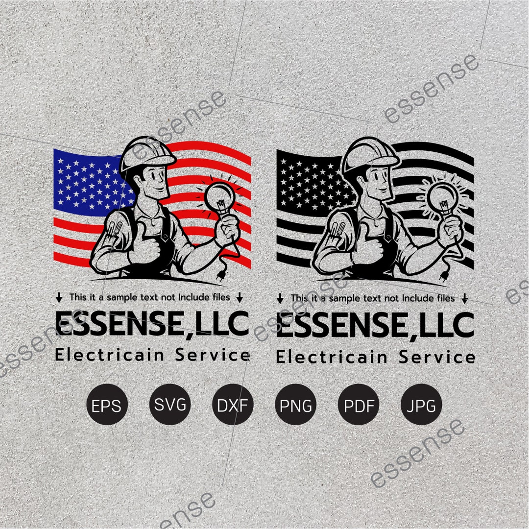 Electrician Svg, Electrician Logo Svg, Electrician Silhouette ...