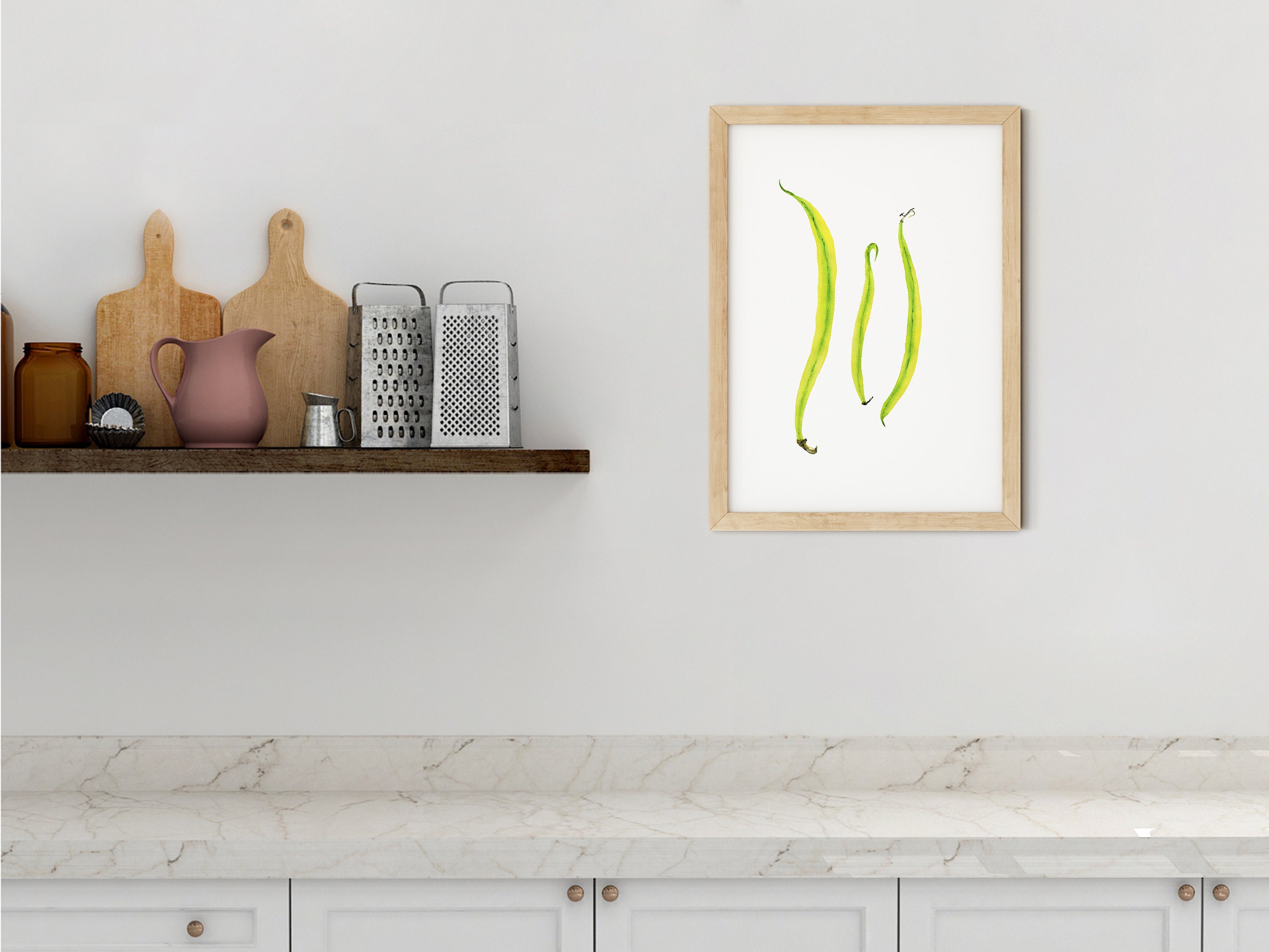 Yellow Beans, Watercolour Beans, Bean Art, Watercolour Painting ...