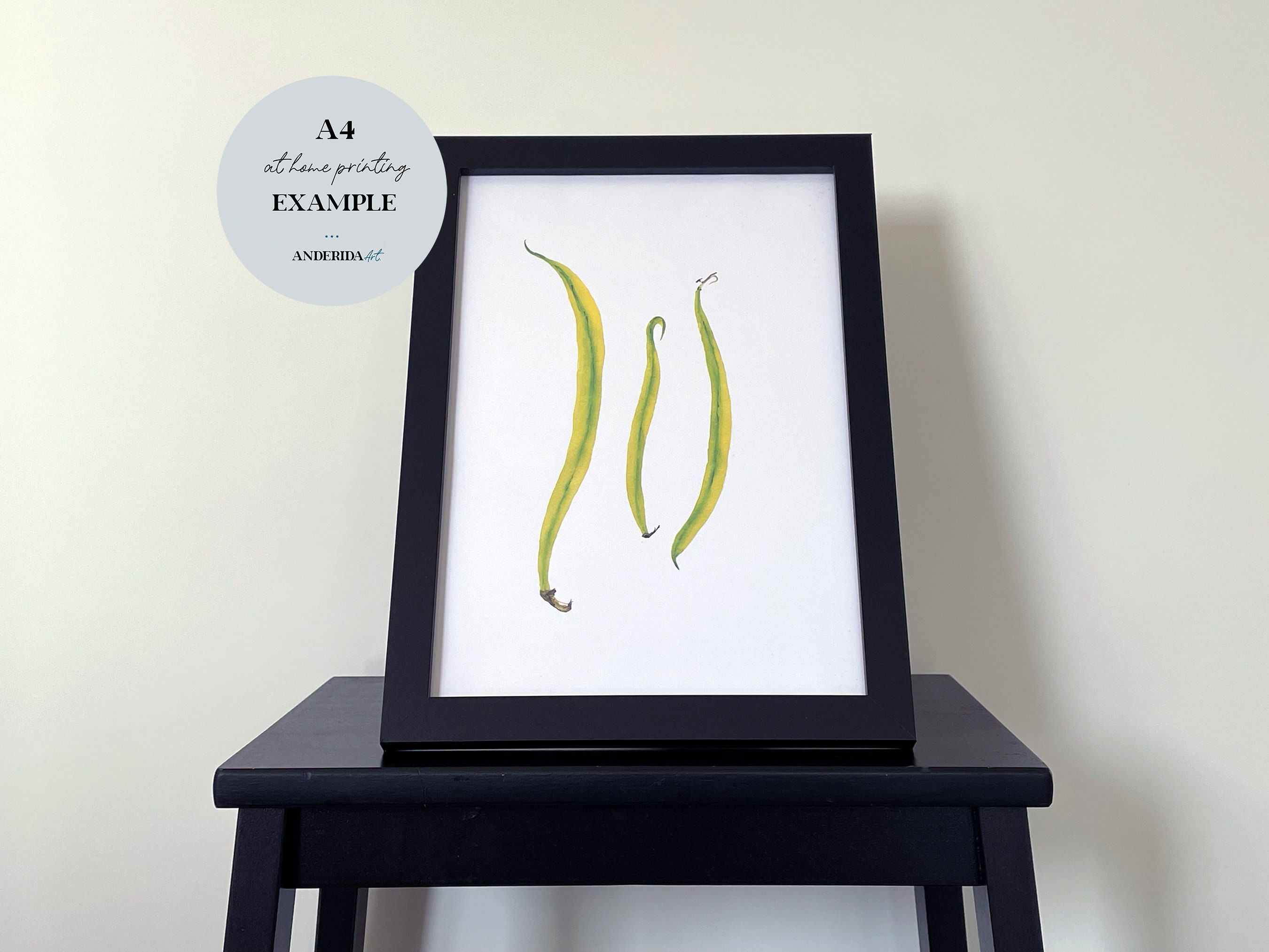 Yellow Beans, Watercolour Beans, Bean Art, Watercolour Painting ...
