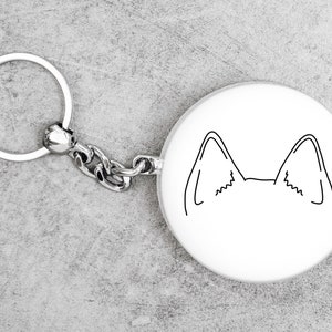 Husky Dog Ear Outline SVG, PNG, PES Digital Download for Cricut and ...