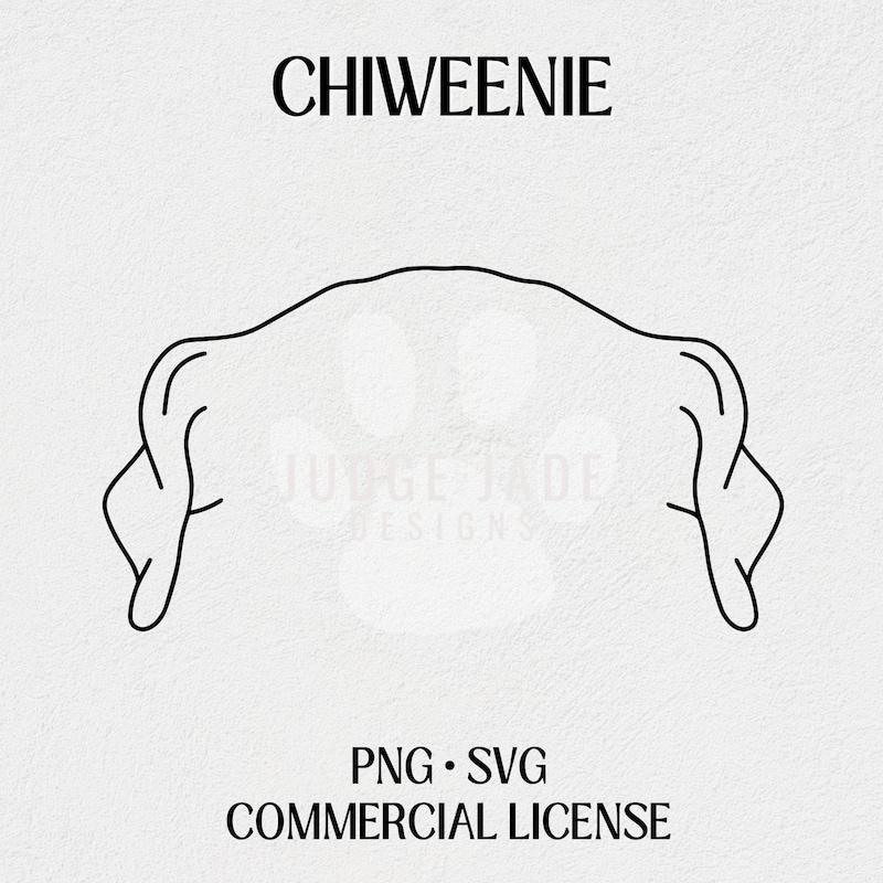Chiweenie Decal - Etsy