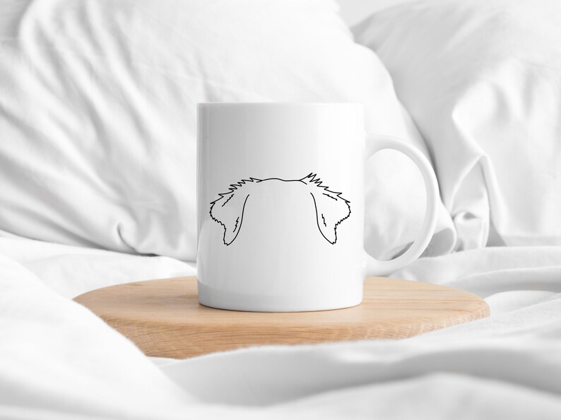 Australian Shepherd Dog Ear Outline SVG PNG Digital Download - Etsy ...