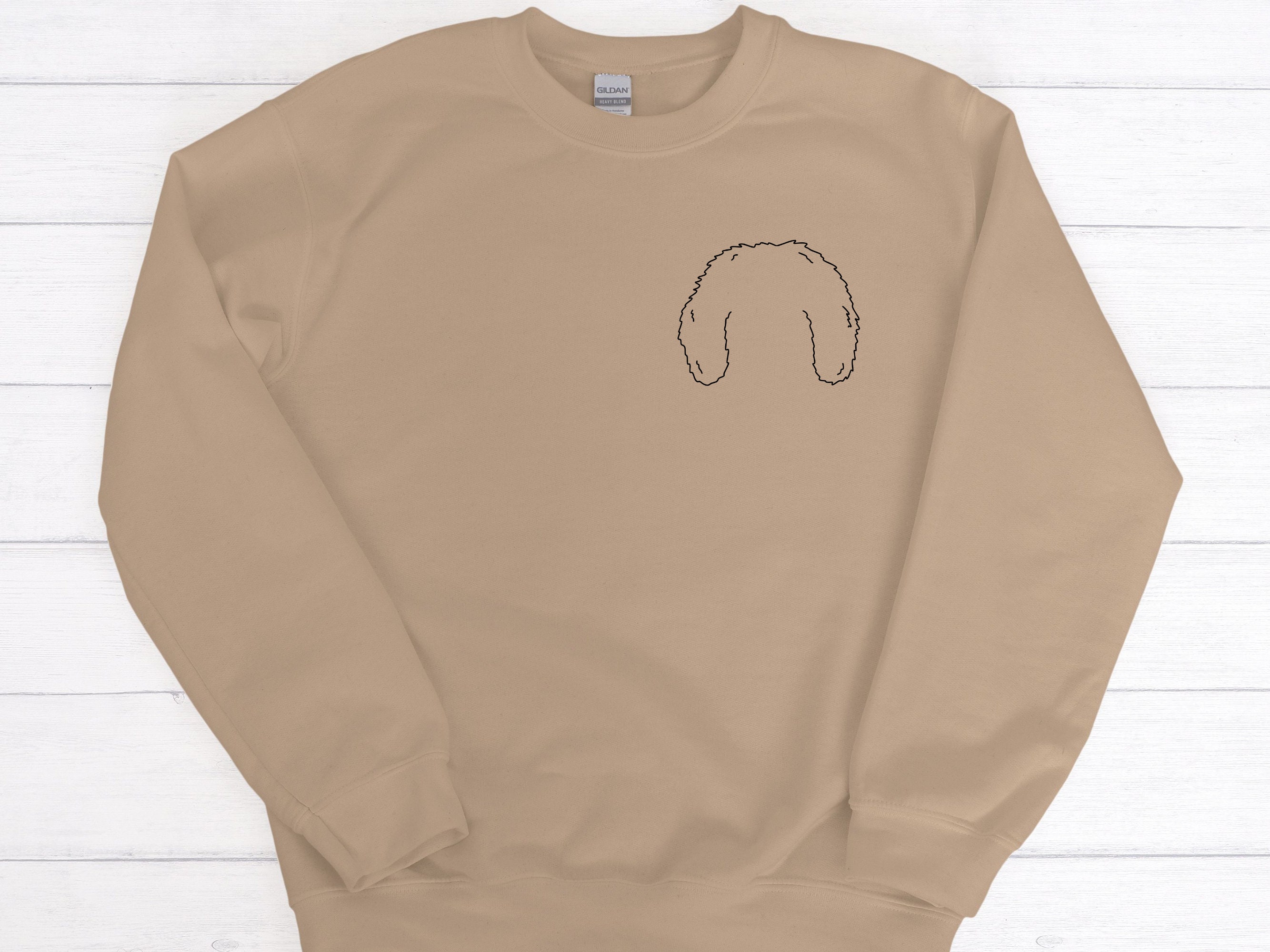 Cavapoo Dog Ear Outline SVG, PNG Digital Download for Cricut and ...