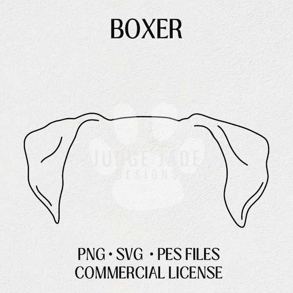 Boxer Dog Decal - Etsy