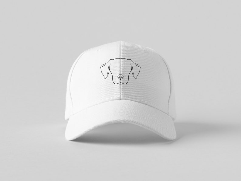 Lab Face Outline Drawing SVG PNG Digital Download - Etsy UK