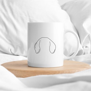 Beagle Dog Ear Outline SVG, PNG Digital Download for Cricut and ...