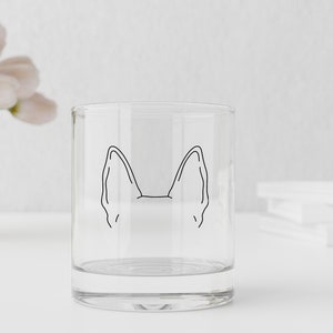 Belgian Malinois Dog Ear Outline: SVG, PNG, PES (digital Download) - Etsy