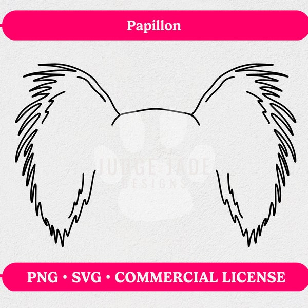 Papillon Silhouette - Etsy