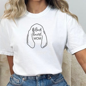 Bloodhound Mom Dog Ear Svg Png Design, Dog Mom Svg, Dog Breed Clip Art ...