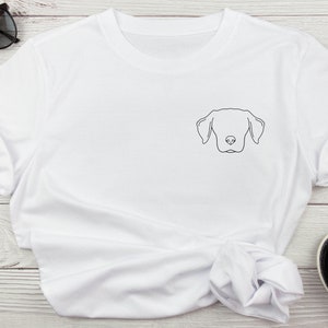 Lab Face Outline Drawing: SVG, PNG (digital Download) - Etsy