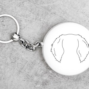 English Setter Dog Ear Outline SVG PNG: Cricut Silhouette (digital ...