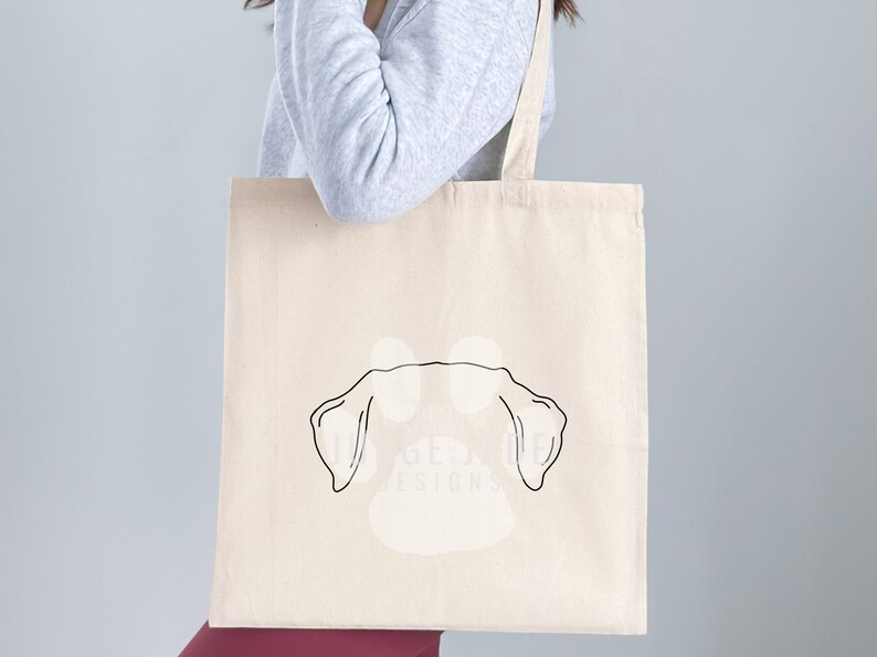 Lab Dog Ear Outline: SVG, PNG, PES Digital Download - Etsy
