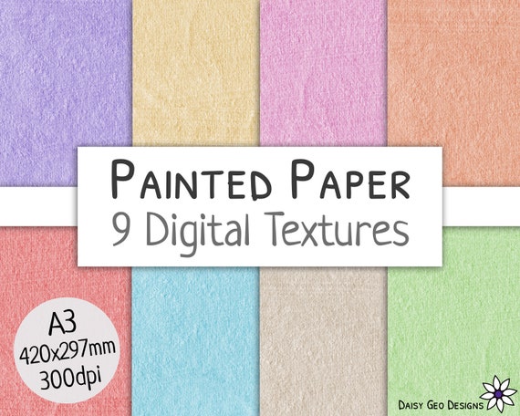 Painted Linen Paper Texture A3 Digital 300dpi Scrapbook | Etsy