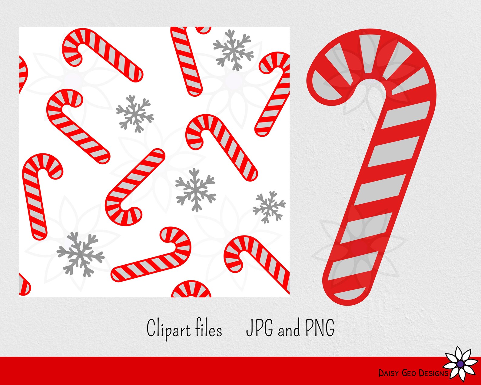 Candy Cane Pattern SVG Seamless Repeat Cricut Silhouette Cut - Etsy UK