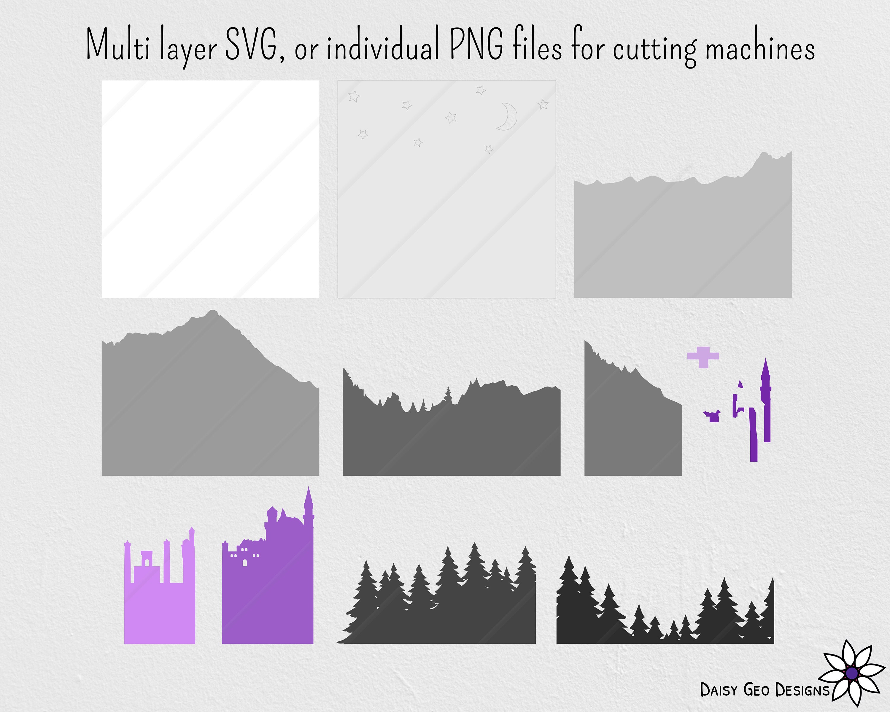 Castle Shadow Box SVG for Cricut 3D Light Box DIY Home - Etsy UK