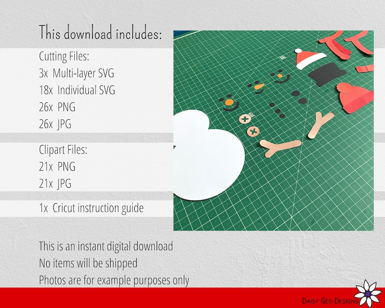 Mix and Match Snowmen SVG, Layered Decorations, Cricut Silhouette Cut ...