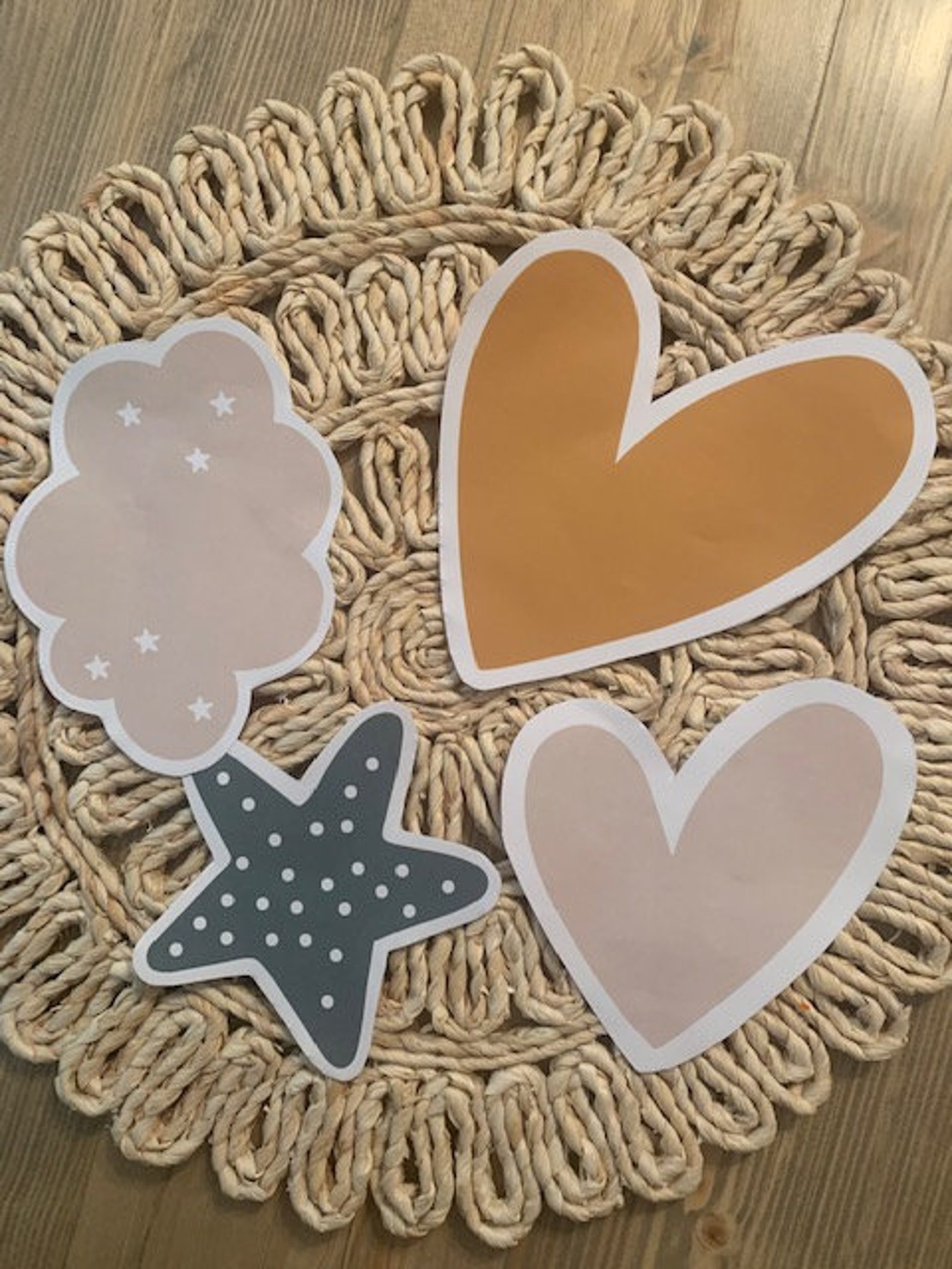 Rainbow Themed Bulletin Board Border Set. Rainbow Border Set. Muted ...