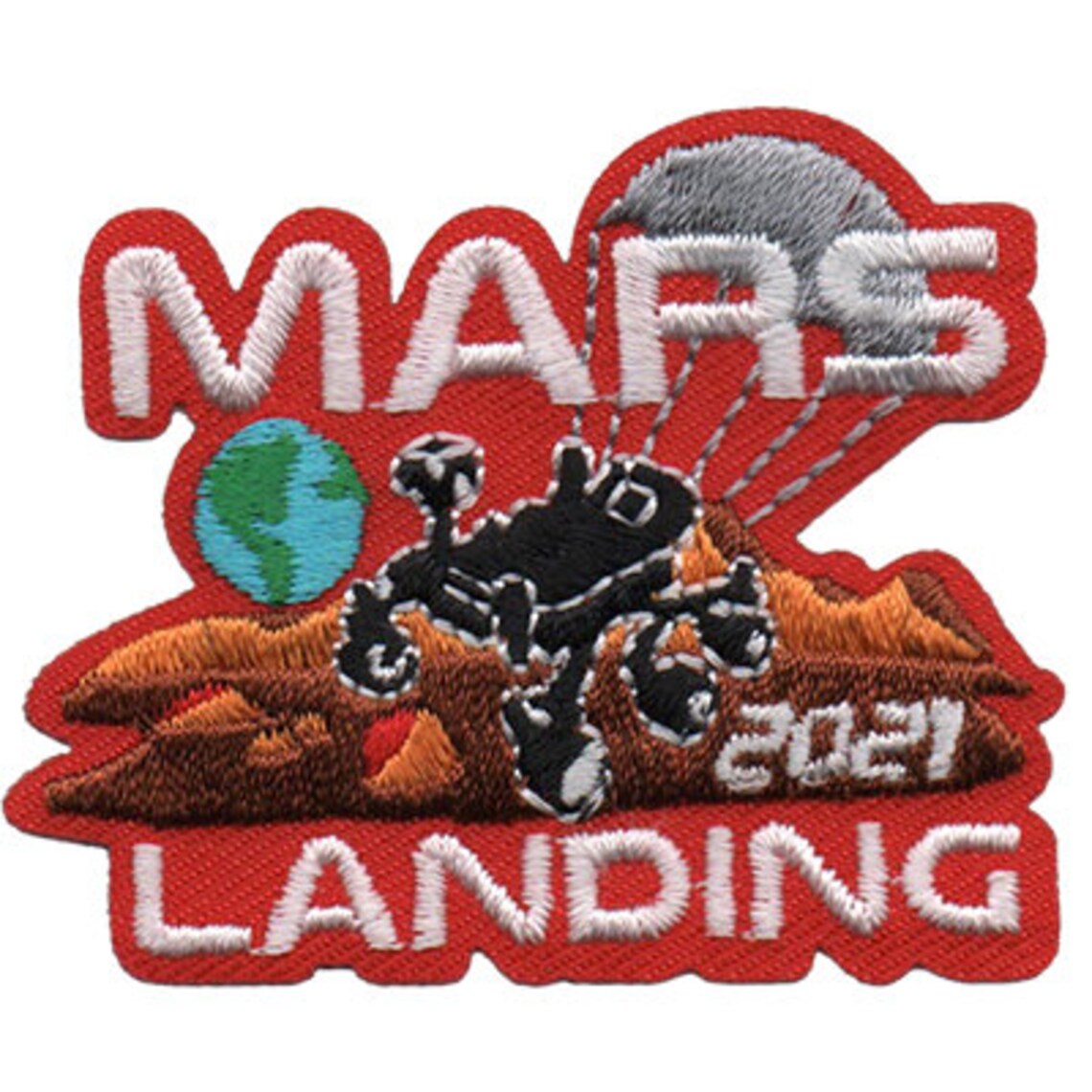 2021 Mars Landing PATCH ONLY - Etsy