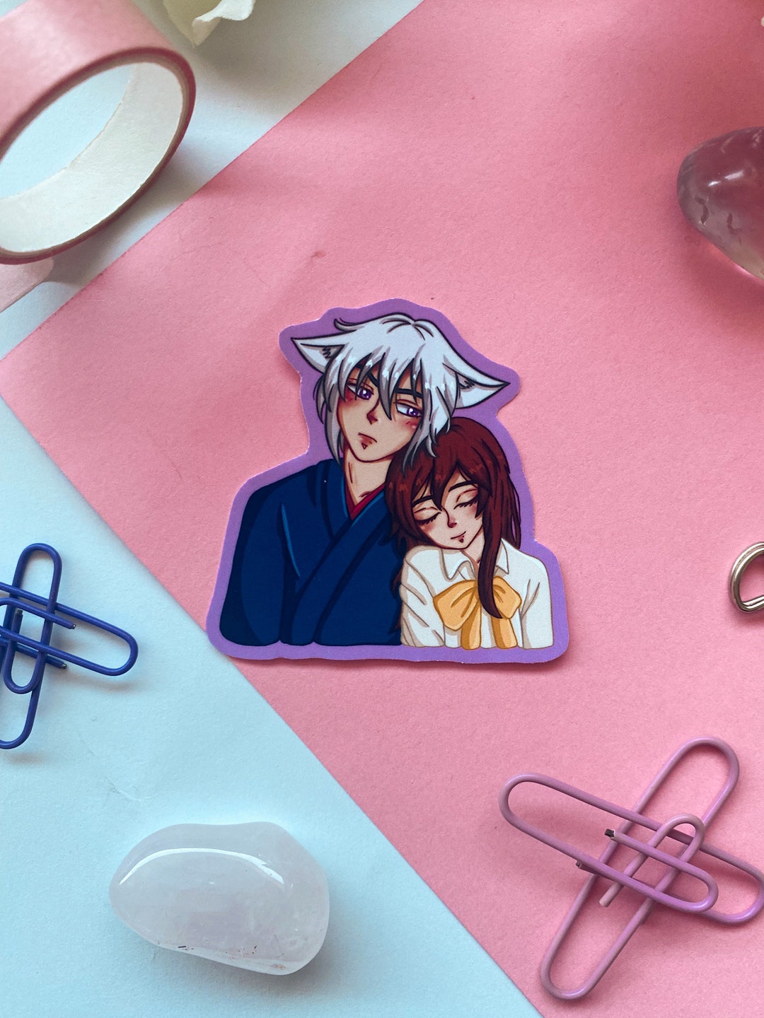 Kamisama Kiss Sticker | Tomoe & Nanami, Anime Romance (matte) - Etsy