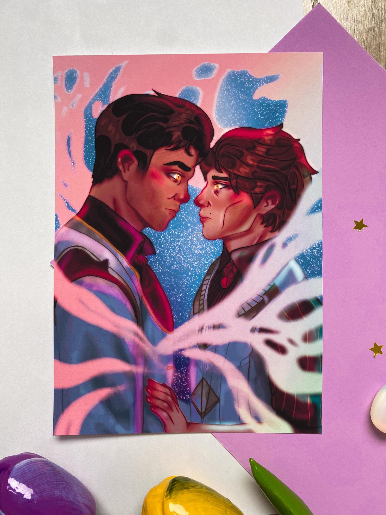 Impressão artística de Arcane Legends: Jayce e Viktor, Conjunto de ...