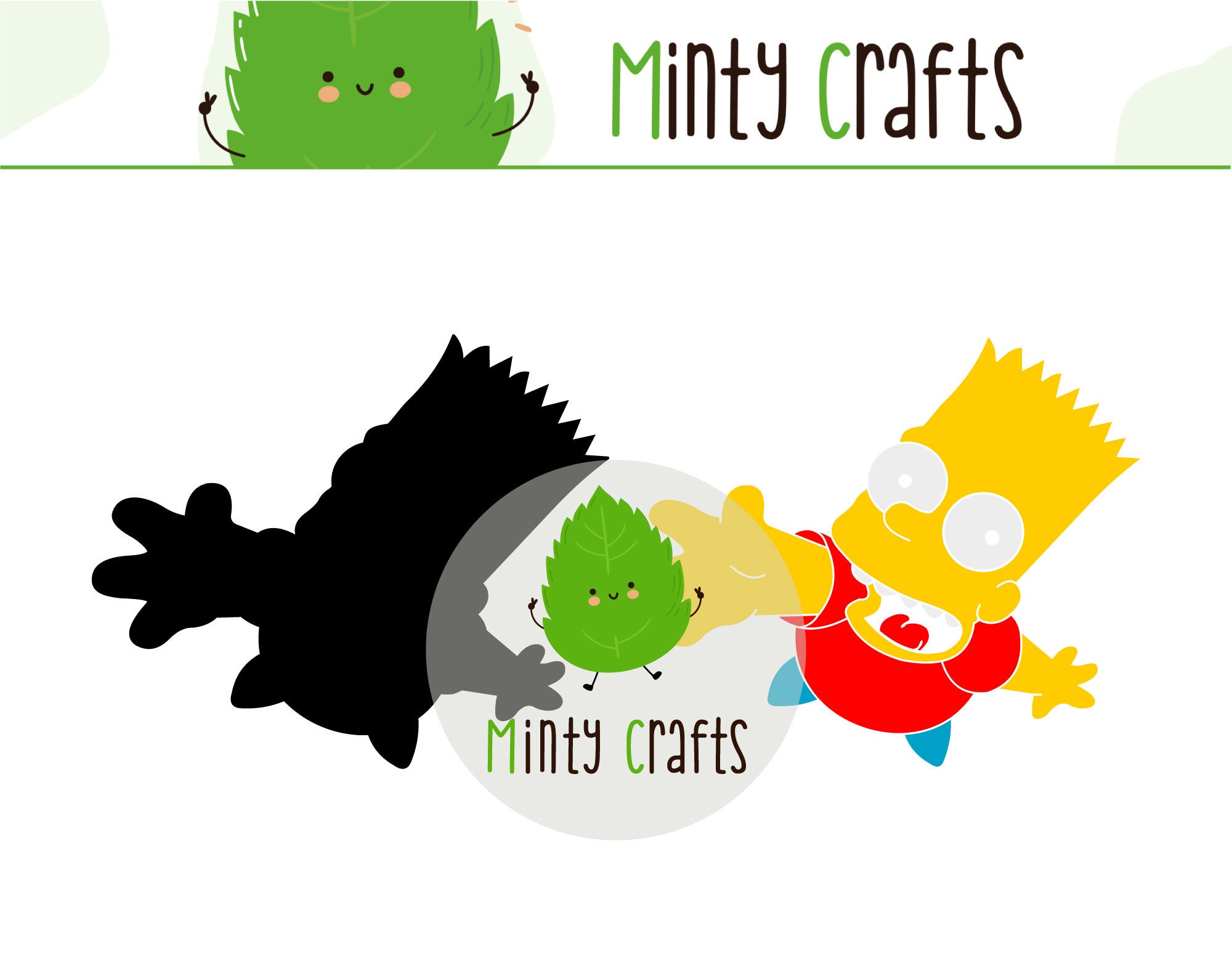 Bart Simpson, Instant Digital Download, for Cricut or Silhouette - Etsy