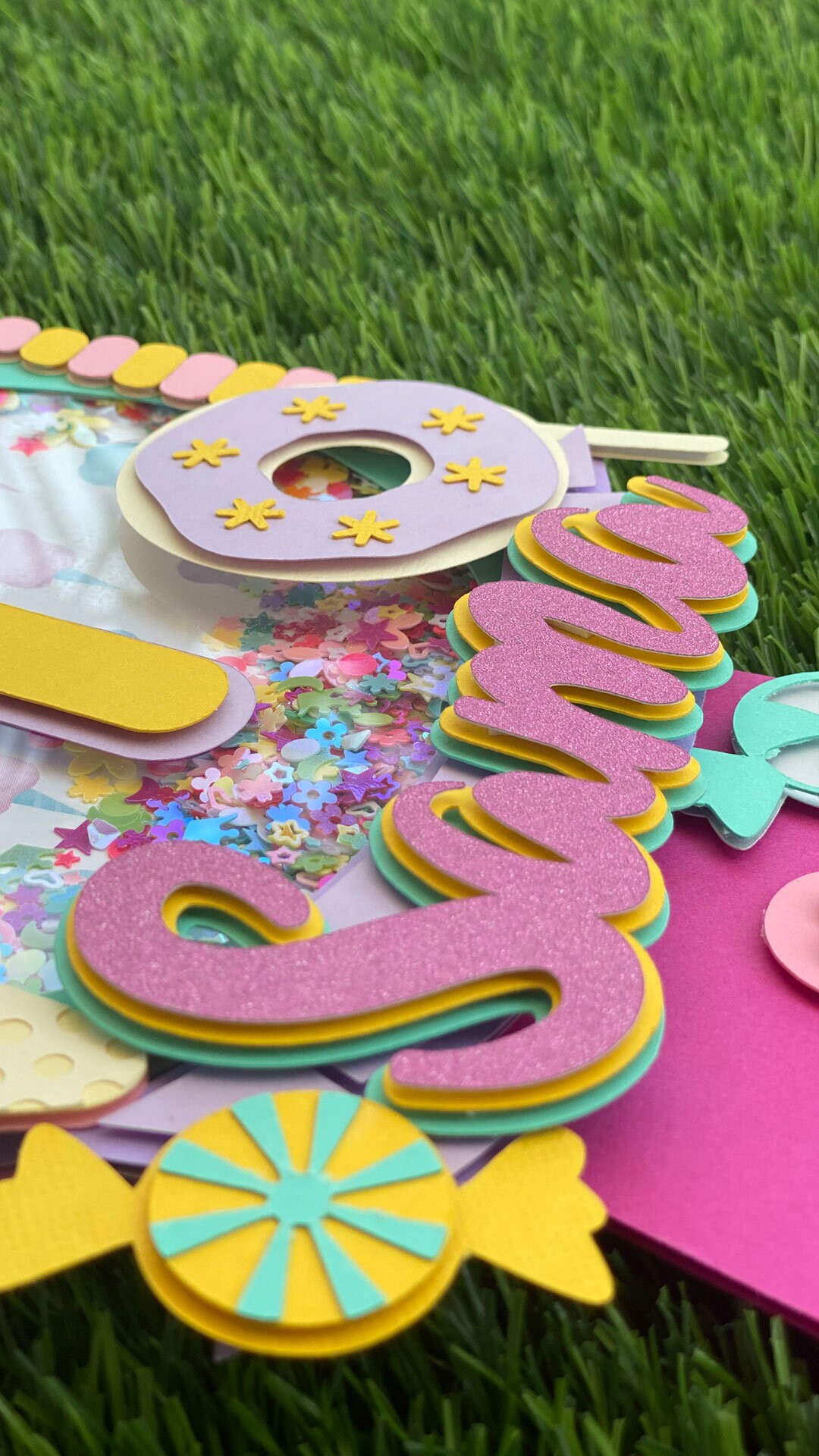 Candy Theme Cake Topper SVG | Cake Topper SVG | Cutting Files for ...