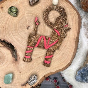 Yule Goat, Julbock, Yule Tree Ornament, Winter Solstice Ornament, Pagan ...
