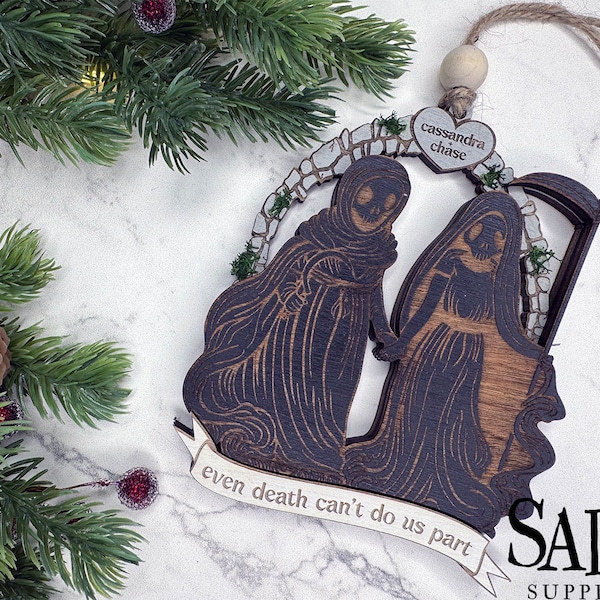 Grim Reaper Christmas Ornaments - Etsy