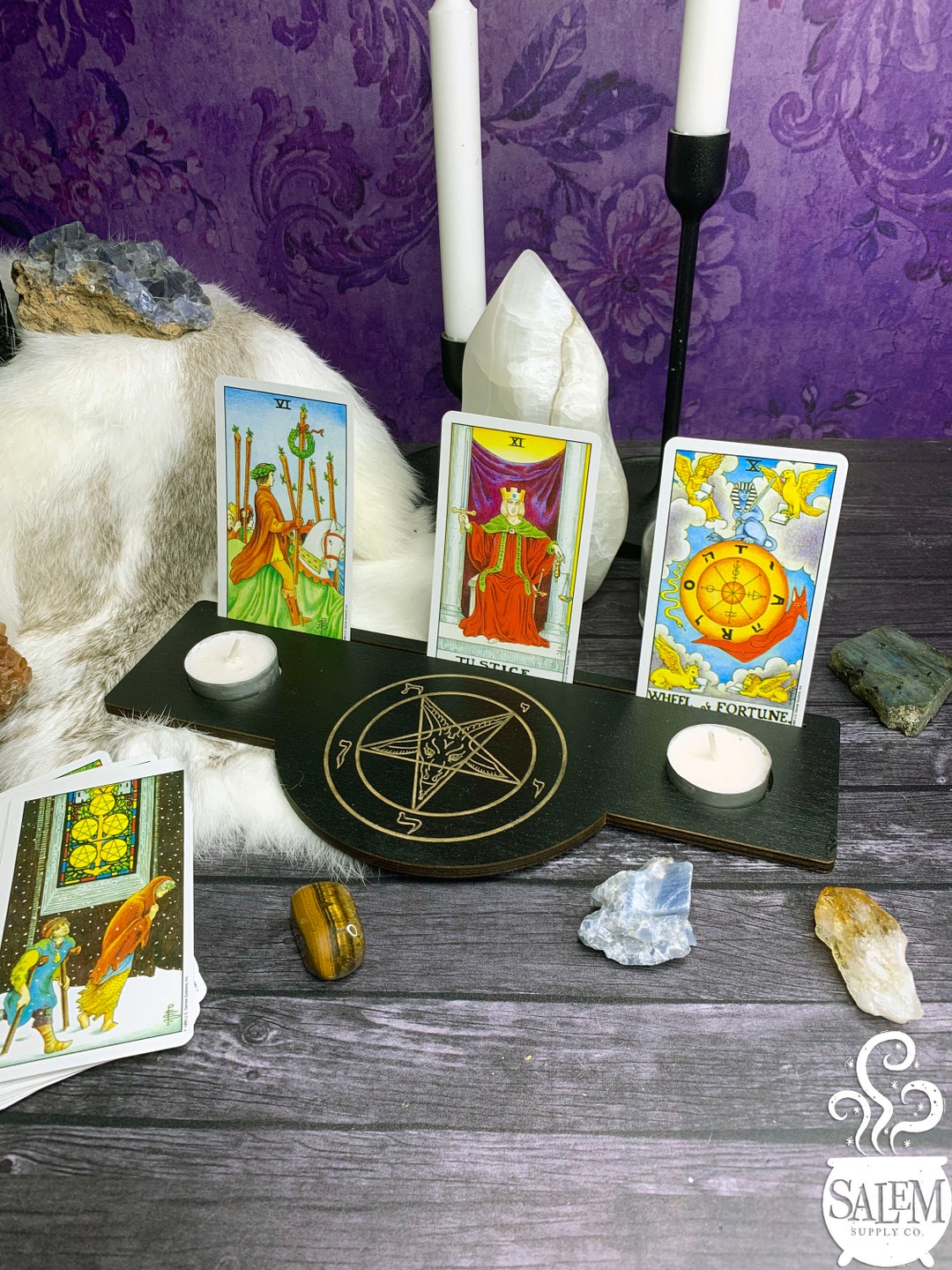 Tarot Stand, Baphomet Altar, Card of the Day, Sigil of Baphomet ...