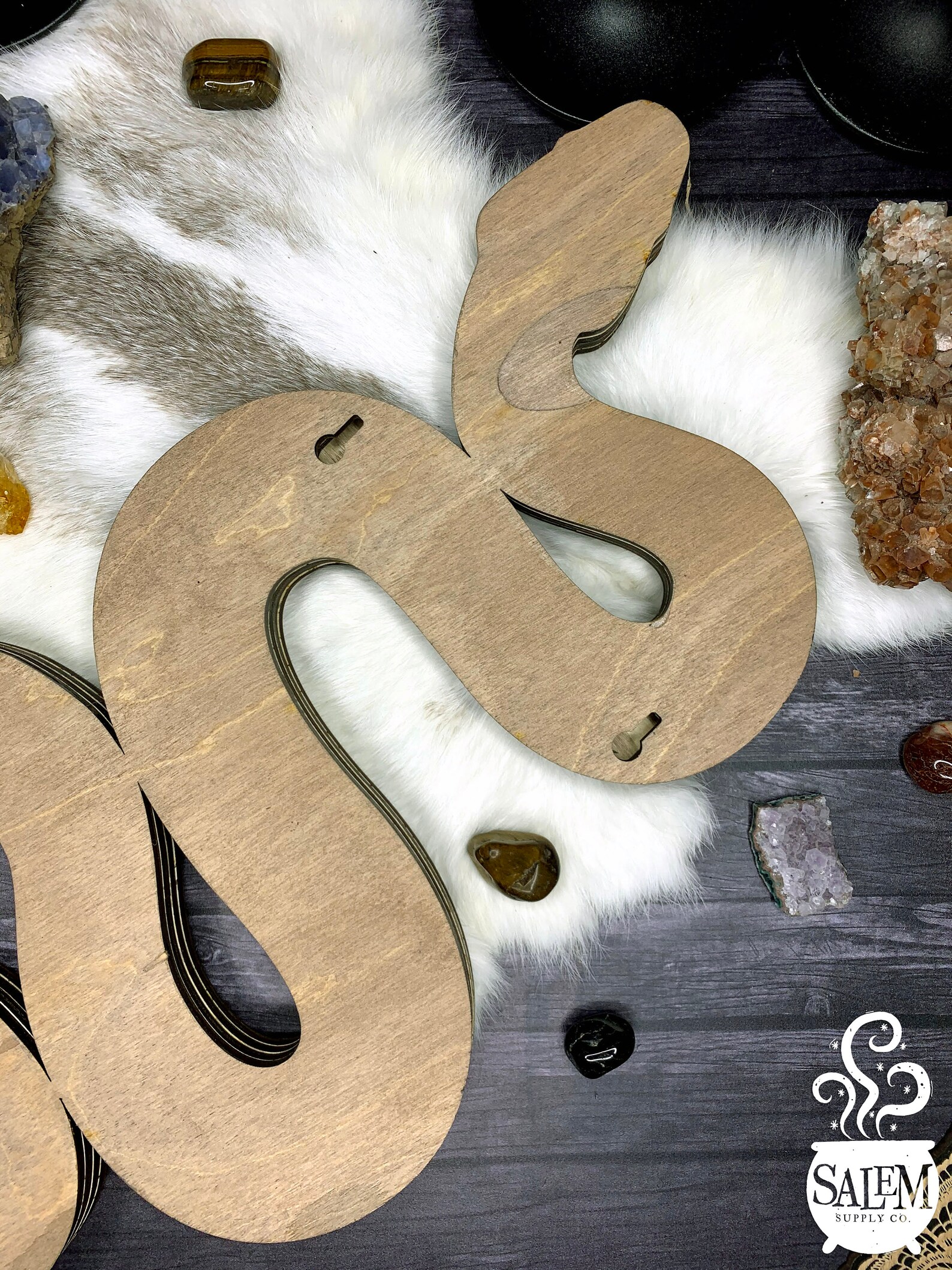 Crystal Wall Shelf, Crystal Storage, Snake Wall Hanging, Crystal ...