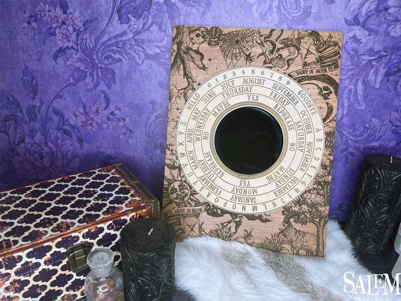 Scrying Mirror, Pendulum Board, Talking Boards, Divination Board ...