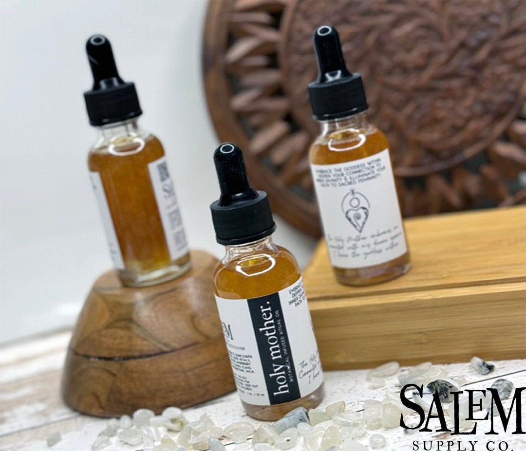 Holy Mother Ritual Oil, Goddess Oil, Divine Feminine, Witchy Self Care ...