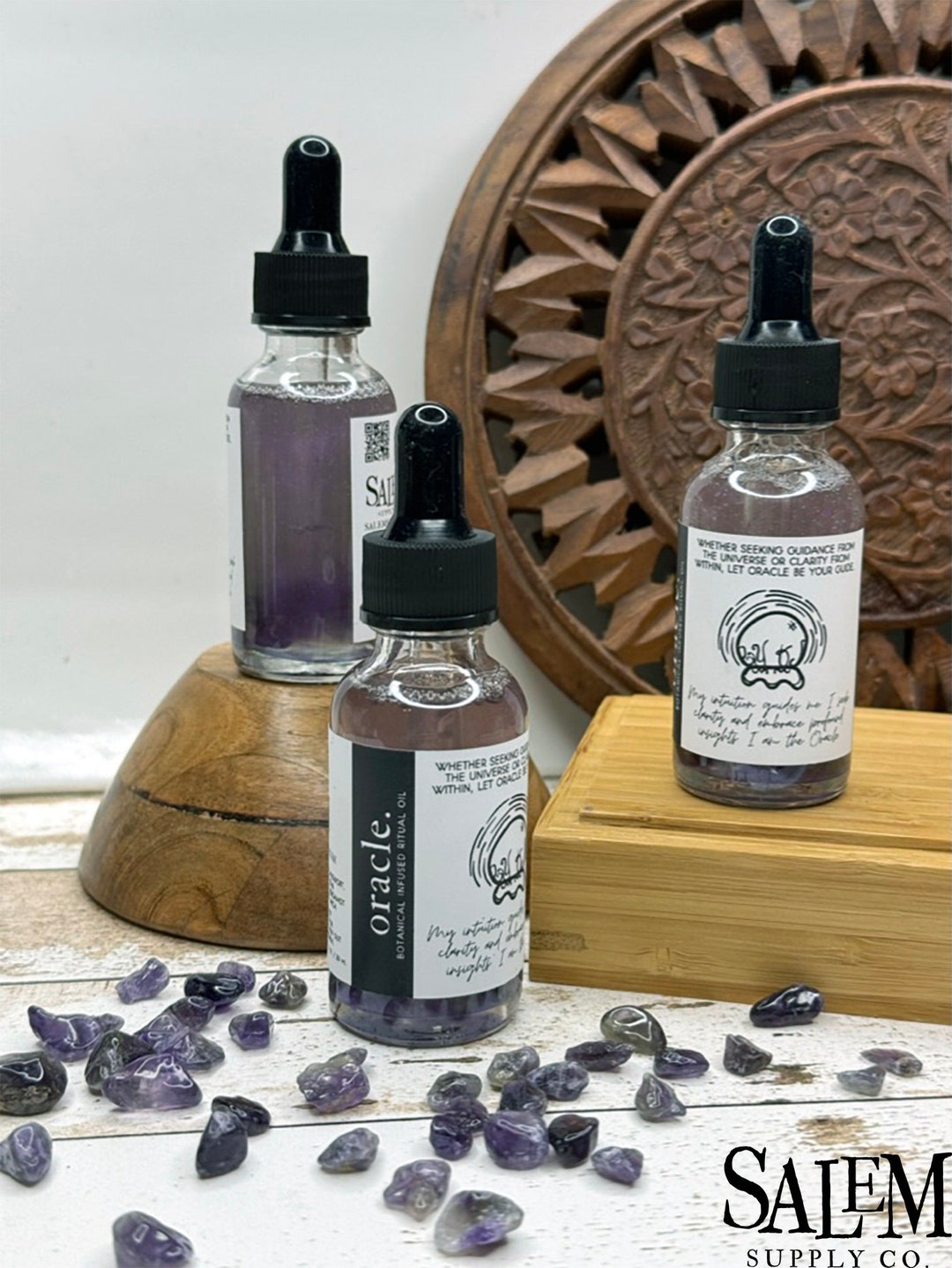 Oracle Botanical Infused Ritual Oil, Manifestation Oils, Divination ...